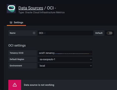 [critical] oci grafana stop working on grafana 8 · issue 91 · oracle