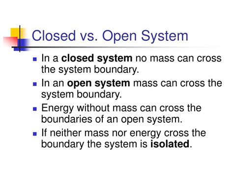 Ppt Fundamentals Of Thermodynamics Systems Energy And Equilibrium
