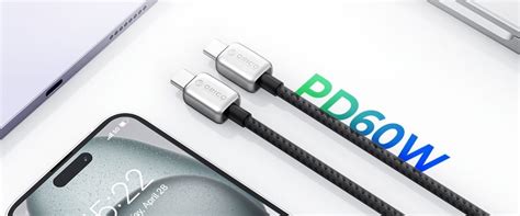 Buy Orico Usb Type C To Type C Fast Charge Data Cable M Orico Gqzb Bk Bp Pc Case