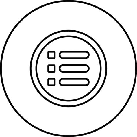 Menu Icon Premium Vector