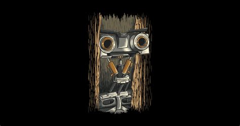 Heres Johnny 5 Robot Sticker Teepublic