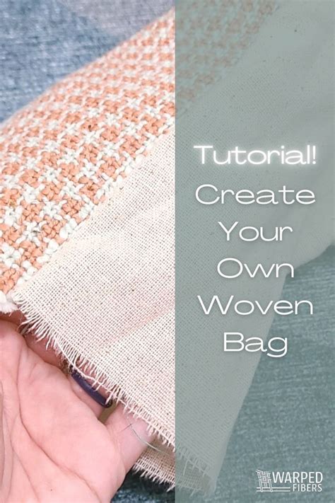 Simple Woven Loom Bag Project Warped Fibers