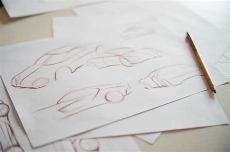 그래픽 디자이너 아티스트 작업 그리기 스케치 디자인 개발 프로토 타입 자동차 자동차 산업 창조적 인 시각적 개념 0명에 대한 스톡 사진 및 기타 이미지 Istock