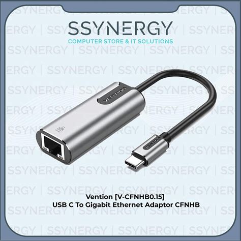 Jual Vention Adapter Usb Type C To Lan Rj45 Gigabit Ethernet Cfnhb Shopee Indonesia
