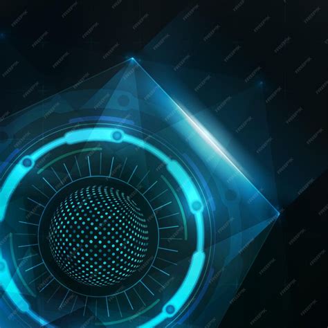 Premium Vector Abstract Global Network