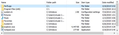 List Folders And Files Jam Software
