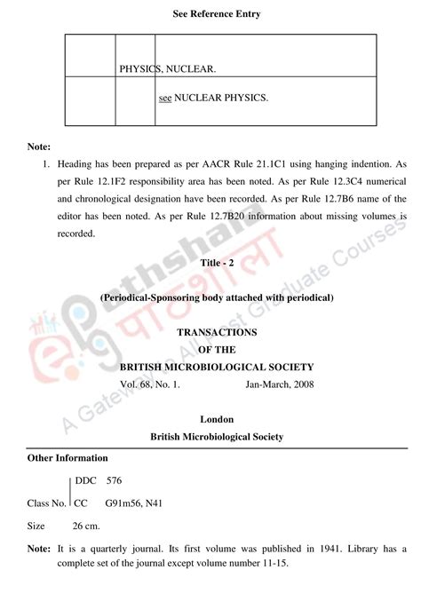 Cataloguing Practice Of Periodical And Serial Publications In Ccc And Aacr 2r Knowledge