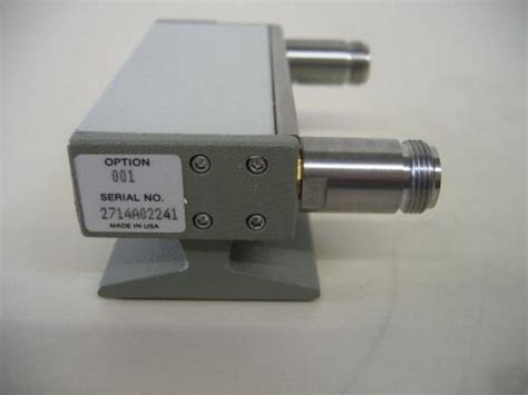 Hp Agilent G Attenuator W Opt