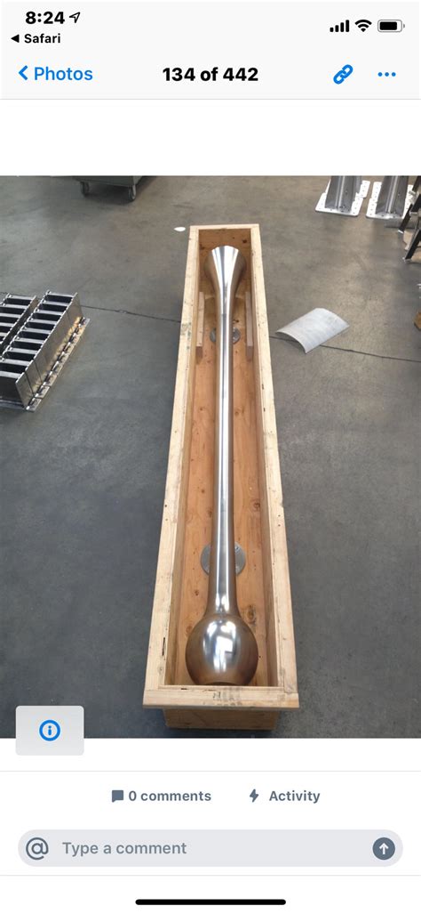 We Made This 9 Foot 3” Replica Of The Famous Yard House Beer Glass And You Can See This Hanging