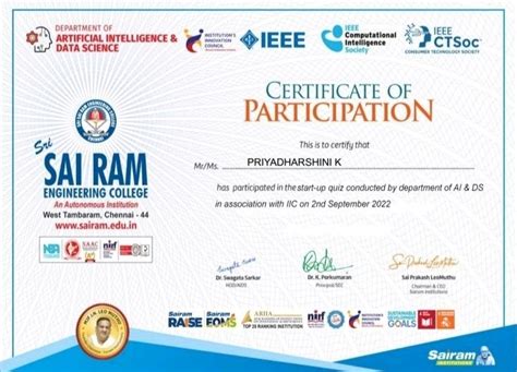 Priya Dharshini On Linkedin Ieee