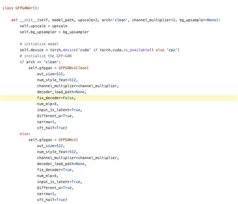 About Fix Decoder Issue 84 TencentARC GFPGAN GitHub