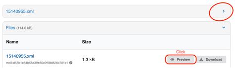 Landing Page Arrow Icon On File Preview Accordion Disappears When