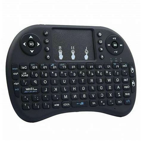 Mini 2 4ghz Wireless Touchpad Keyboard With 360 Degree Flip Usb Drive Port Rechargeable Lithium