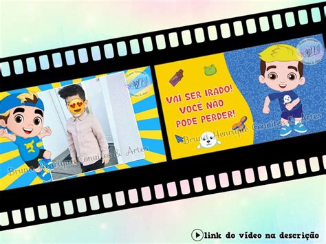 Convite Animado Luccas Neto Elo7 Produtos Especiais