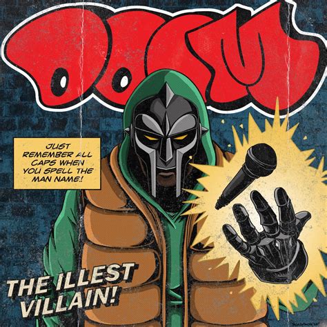 Mf Doom Illustration I Just Finished Rillustration