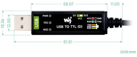 FT RNL USB TO TTL Industrial UART Can For Raspberry Pi Terminal Debug
