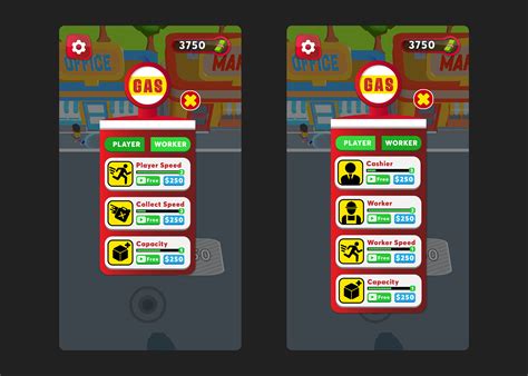 UI Designs For Hyper Casual Games On Behance