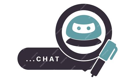 Premium Vector Chat Bot Logo Design Concept Stock Illustration Brand
