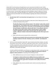 CS Module Assignment Docx Hamp Crafts Current Purchase And Supply Process Uses A Local