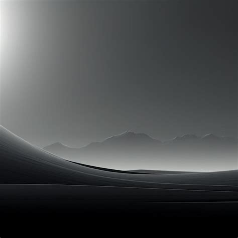 Fondo De Pantalla Gris Minimalista De Alta Calidad 4k Hdr Foto Premium