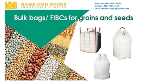 Ahmed Tusar Chowdhury On Linkedin Fibc Bigbag Seedbag Grain