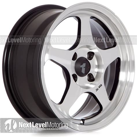 AVID Wheels AV X X Black Machined Rims Et