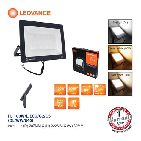 OSRAM LEDVANCE LED FLOODLIGHT G2 100W 150W 200W Shopee Malaysia