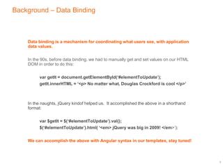 Angular Data Binding PPTX