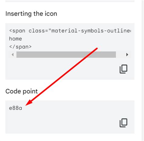 Add Google Material Icons To Button Summary Block