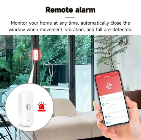 Motion Sensor For Tuya And For Zigbee Vibration Detection And Remote