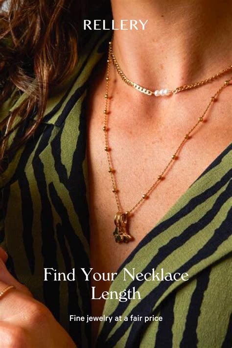 Necklace Length Chart Find Your Perfect Fit