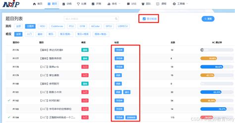 Hoj 系统功能介绍 Oj部署定制二开入门 C Python Java编程在线自动评测判题 信息奥赛一本通 Usaco Gesp 蓝桥 Csp Noip 蓝桥等考 电子学会 洛谷题库 常见