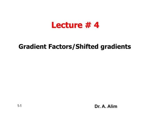 Arithmetic Gradient Ppt