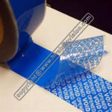 Tamper Evident Security Tape At ₹ 450roll Tamper Evident Tape In