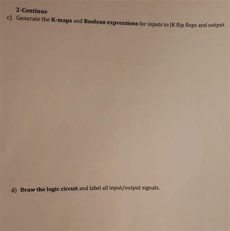 Solved 2 30 Points Design A Synchronous Sequential Logic