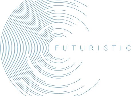 Premium Vector Blue Circular Lines Abstract Futuristic Tech Background