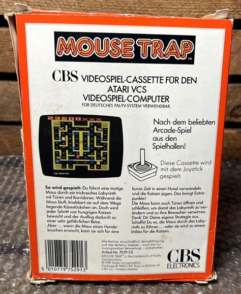 Atari 2600 Vcs Mouse Trap Scans Dump Download Screenshots Ads Videos Catalog