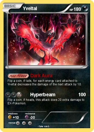 Pokémon Yveltal 1055 1055 Dark Aura My Pokemon Card