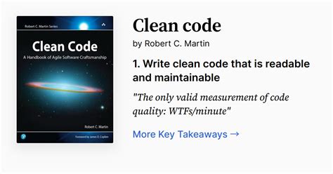 clean code by robert c martin summary quotes faq audio