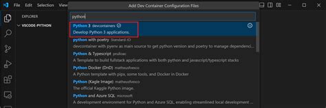 Vs Codeのdevcontainerでdockerfileを使わずにpythonの開発環境を簡単に構築する 大阪でホームページ制作ならプロットハブ