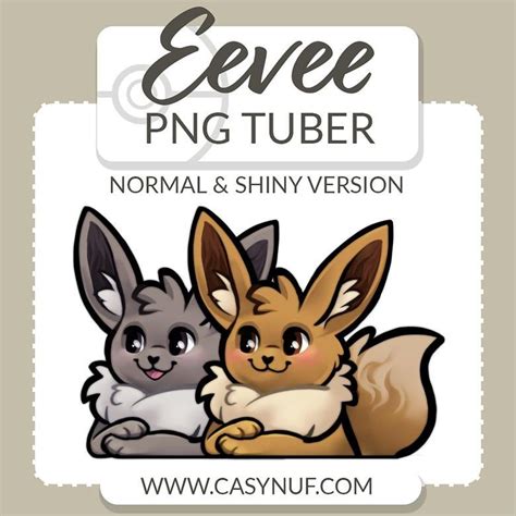 I Created Eevee Pngtuber Model For Streamers It Reacts To Microphone And Talks When You Do 🤍