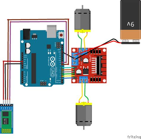 Commander Une Voiture équipée De Larduino Par Lordinateur Via Bluetooth
