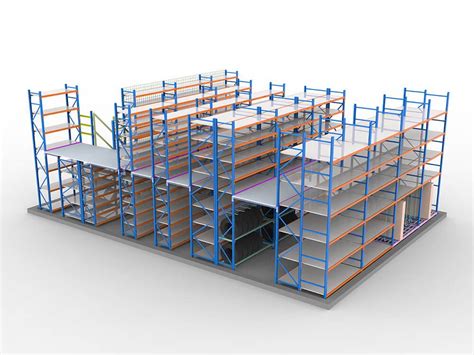 China Pallet Rack Supported Mezzanine Racking System