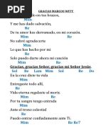 Letra Y Acordes De Te Doy Gracias Jesús Pdf