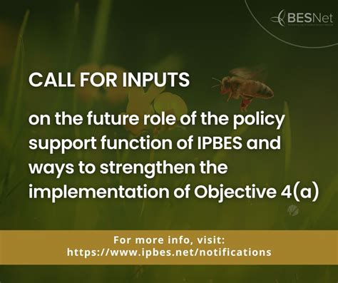 Biodiversity And Ecosystem Services Network Bes Net On Linkedin Your Voice Matters Ipbes Is