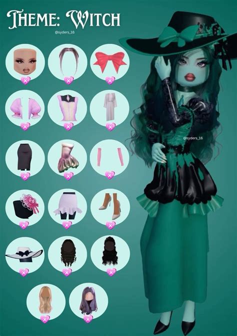 Theme Witch Witches In Dress To Impress Witches In Dti Outfits X