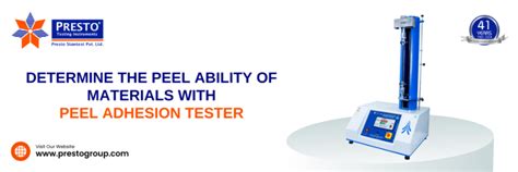 Determine The Peel Ability Of Materials With A Peel Adhesion Tester