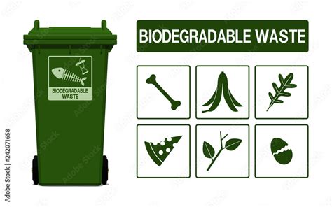 Printable Biodegradable And Non Biodegradable Signage Printable Templates Free