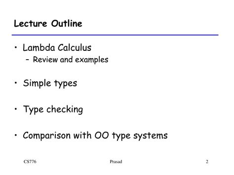 Ppt Typed Lambda Calculus Powerpoint Presentation Free Download Id