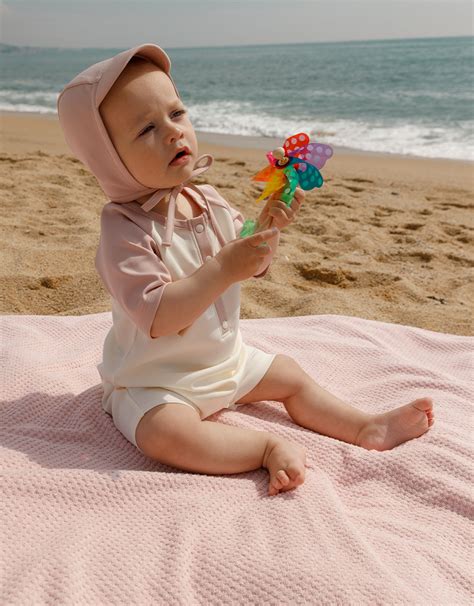 Uv차단 쫀득말랑 베이비 롬퍼형 수영복upf 50 무무즈